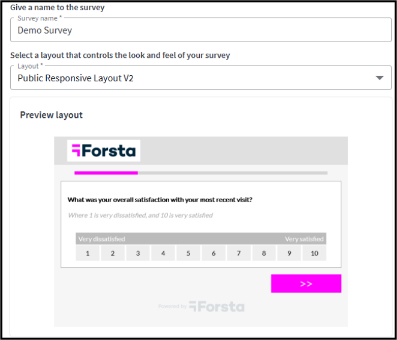 Survey Layouts Overview – Survey Designer